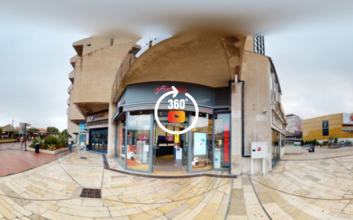 Free mobile montpellier Polygone visite virtuelle | Klapty