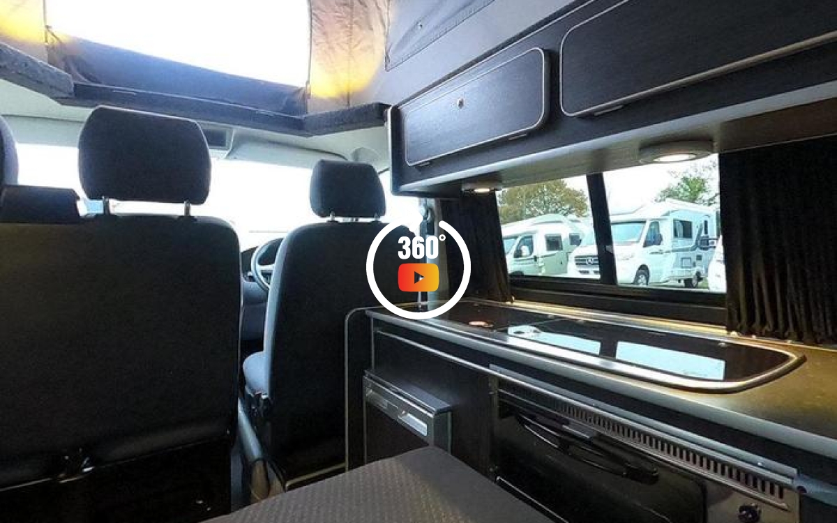 VW Camper King Conversion virtual tour | Klapty