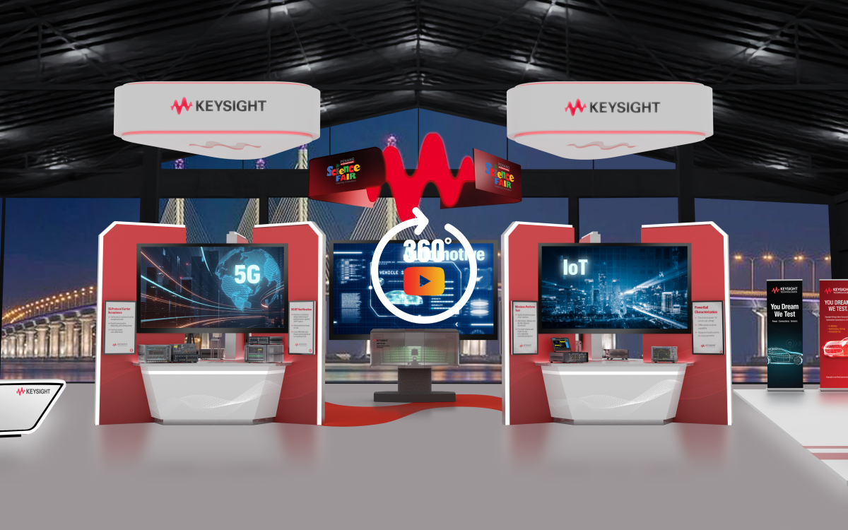 Keysight at PISF - Penang International Science Fair 2022 virtual tour ...