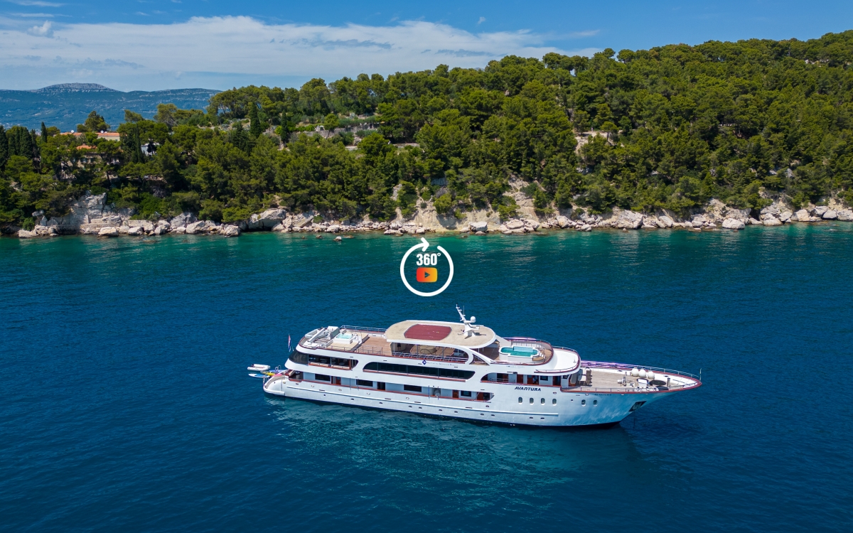 MS AVANTURA - SPLIT, CROATIA virtual tour | Klapty