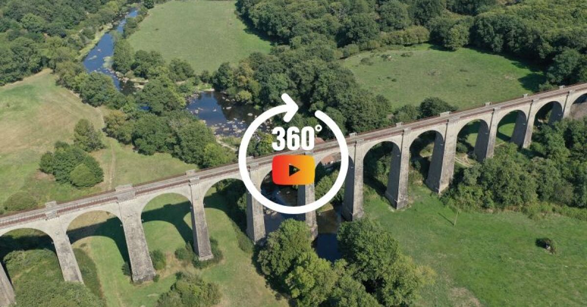 Viaduc de Barbin visite virtuelle | Klapty