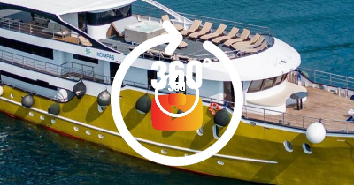 MS ARCA - SPLIT, CROATIA ( Adriatic Cruise by Kompas) virtual tour | Klapty